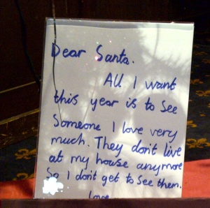 Award nomination for dad's xmas tree project - Shared Parenting Scotland